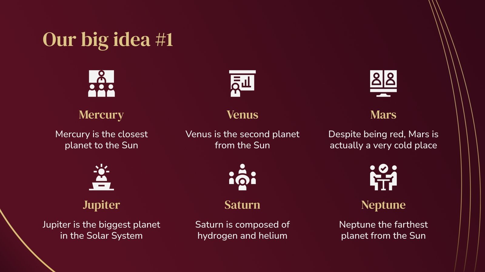 Elegant Conference Style Presentation Presentation