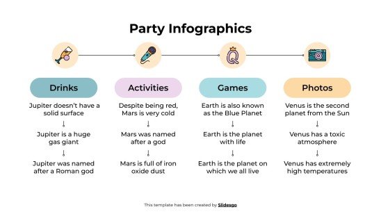 Party Infographics Template