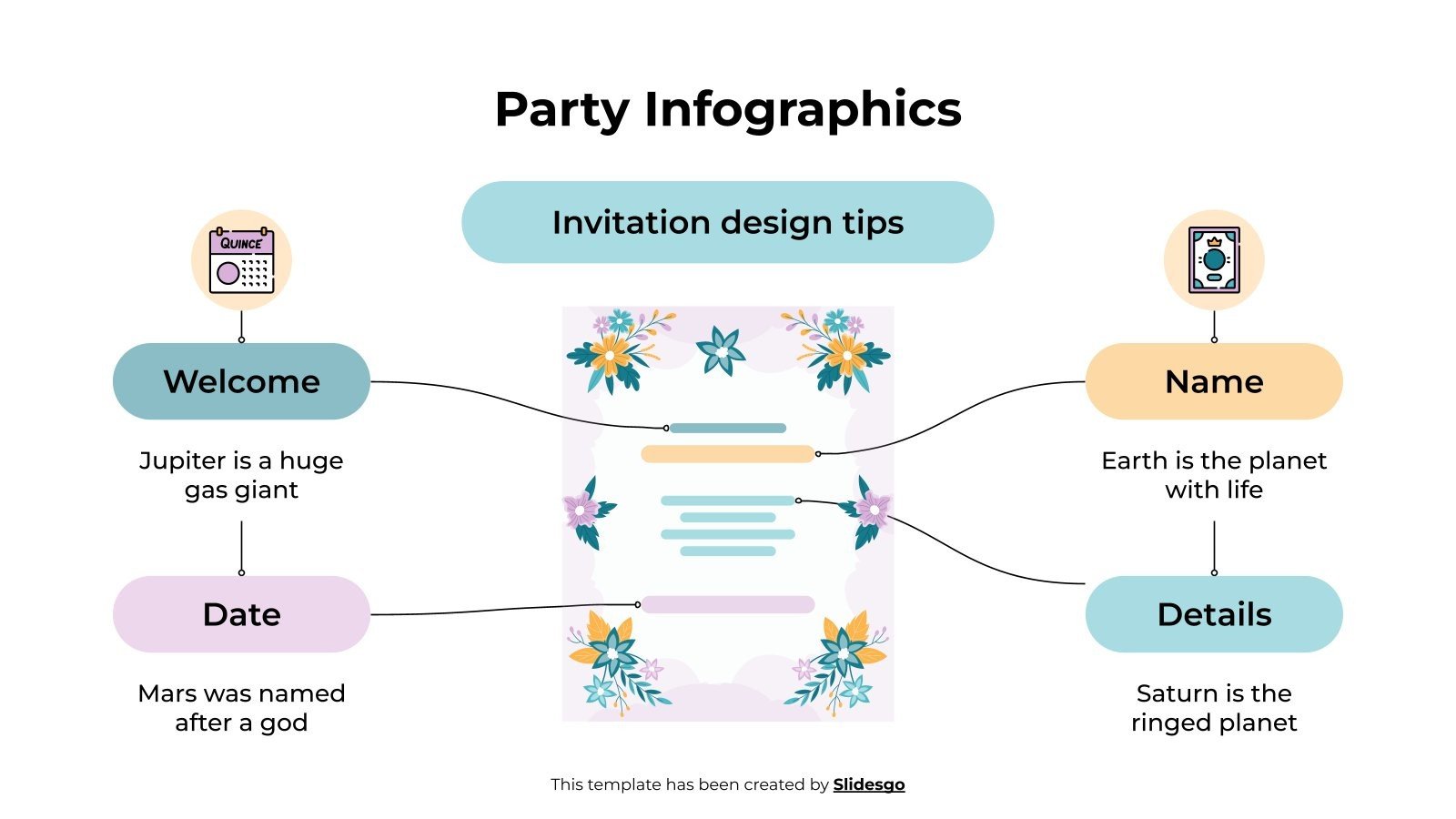 Party Infographics Template