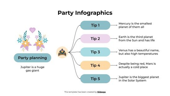 Party Infographics Template