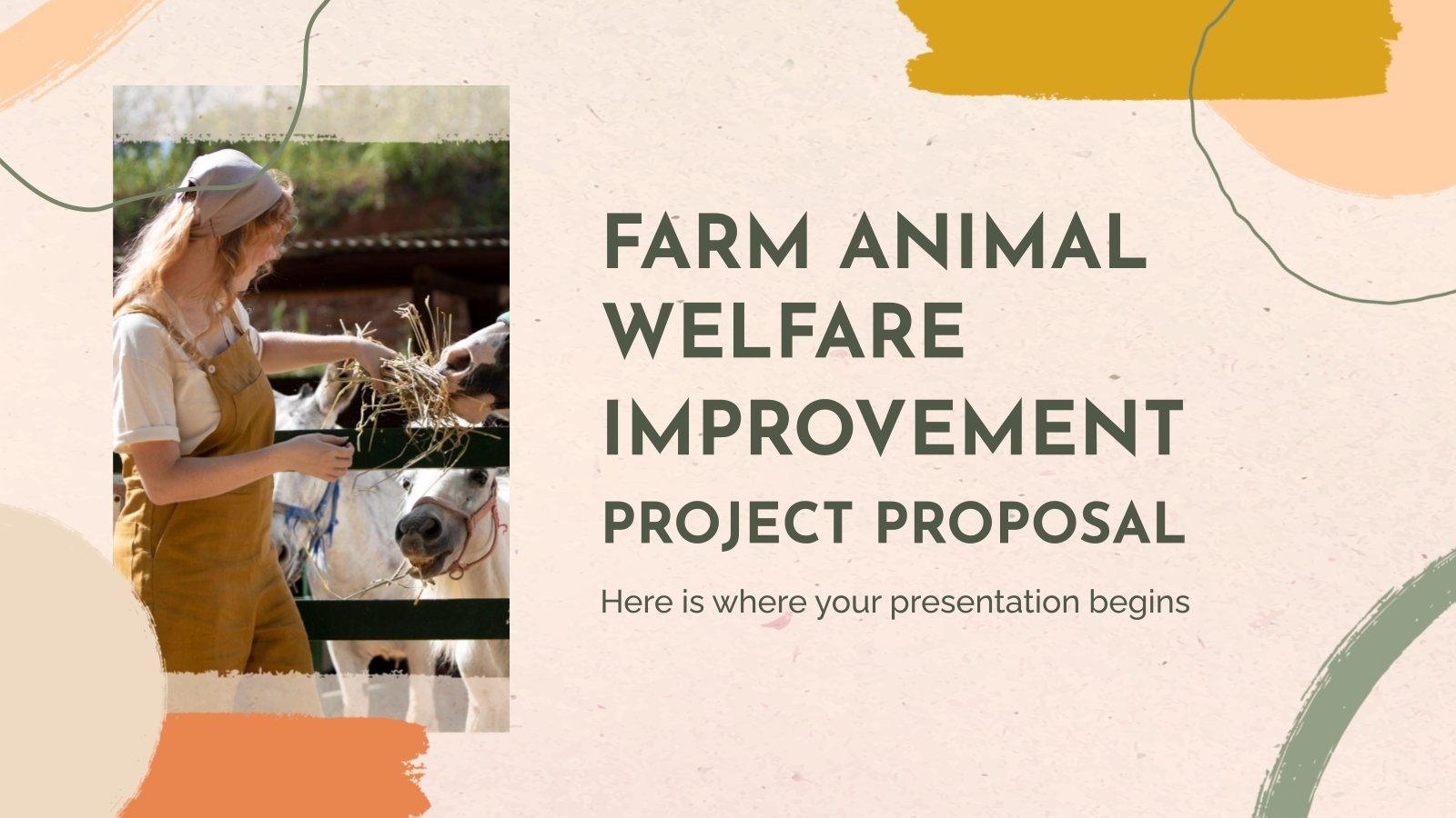 Farm Animal Welfare Improvement Project Proposal Presentation