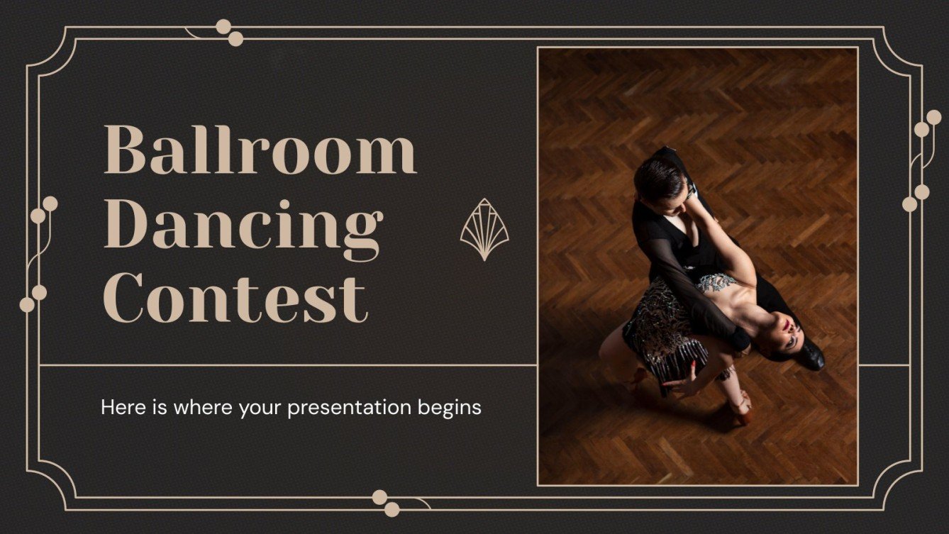 Ballroom Dancing Contest Presentation