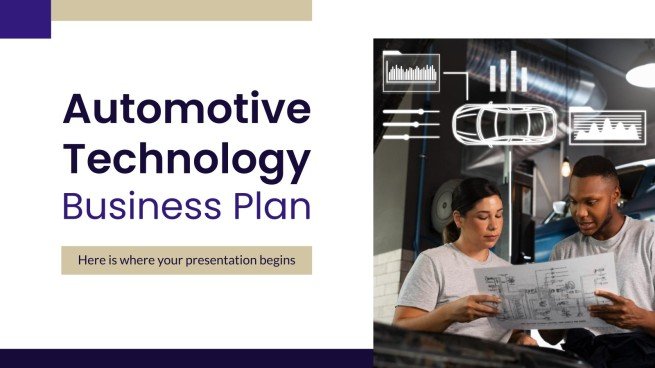 Automotive Technology Business Plan Presentation