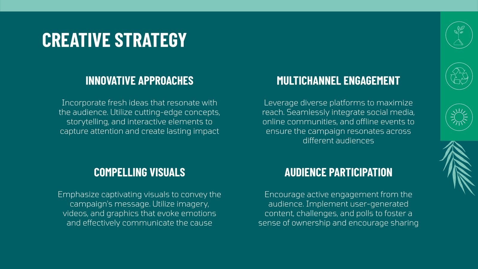 Temperate Forest Conservation Campaign Presentation