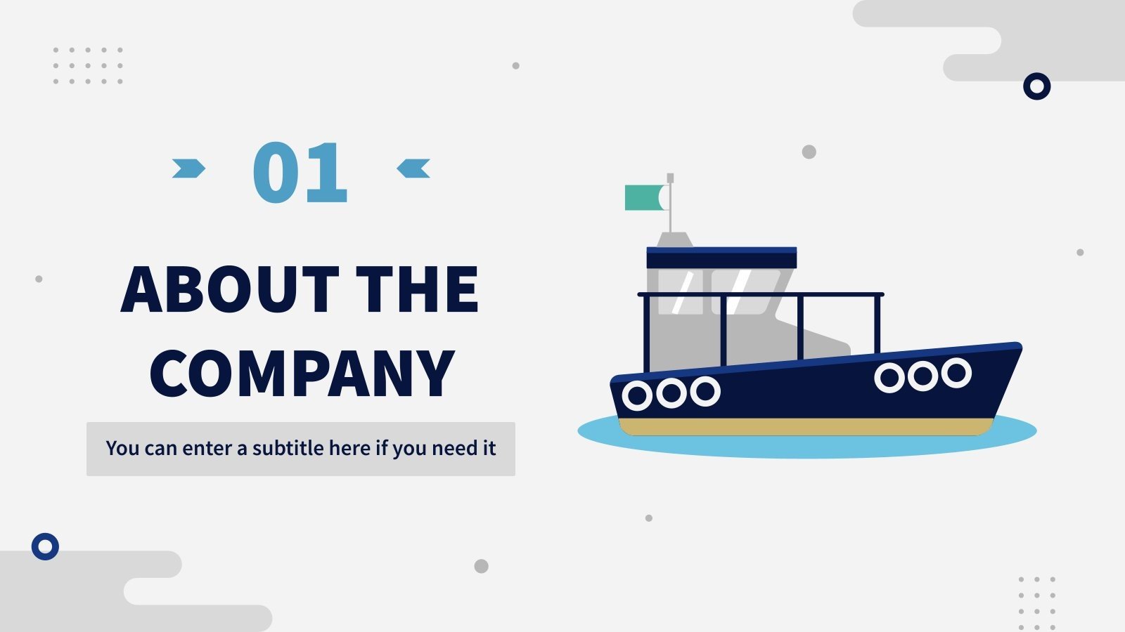 Shipbuilding Company Profile Presentation