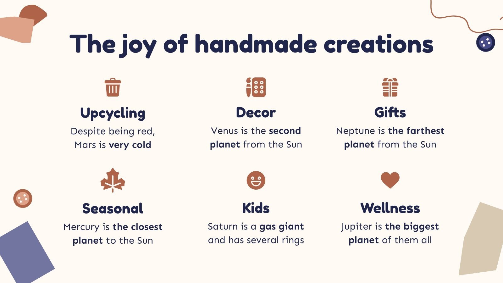 Craft Workshop Presentation