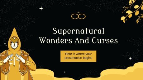 Plantillas gratis para Google Slides y PPT sobre mitología