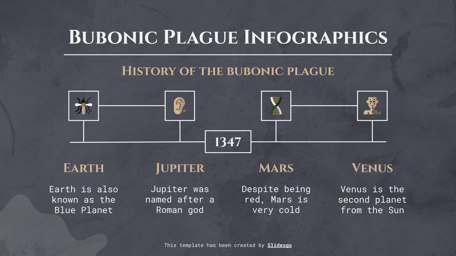 Bubonic Plague Infographics Presentation