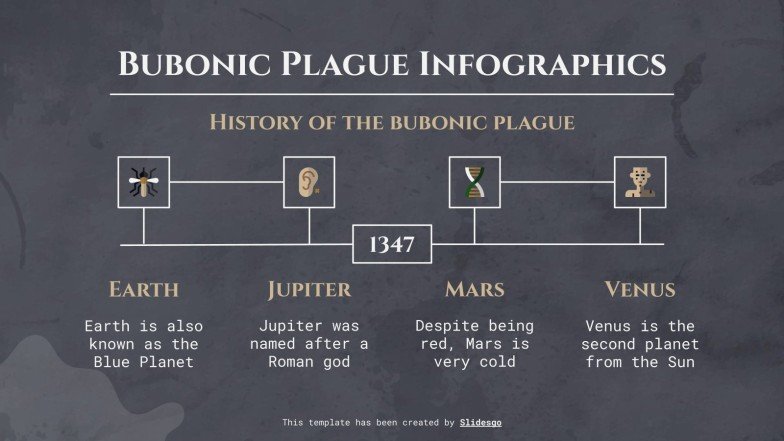 Bubonic Plague Infographics Presentation