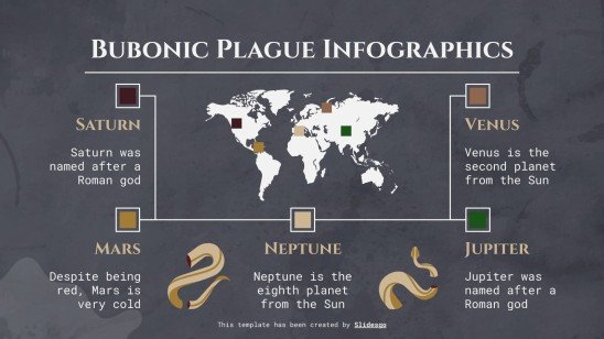 Bubonic Plague Infographics Presentation