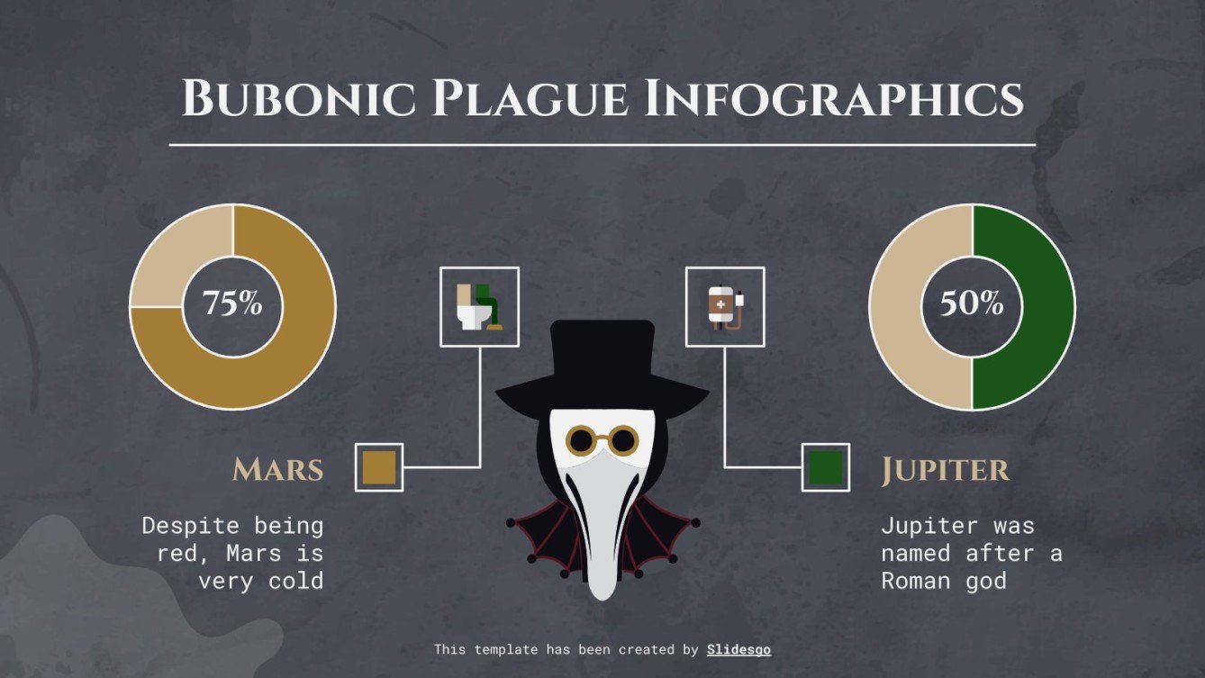Bubonic Plague Infographics Presentation