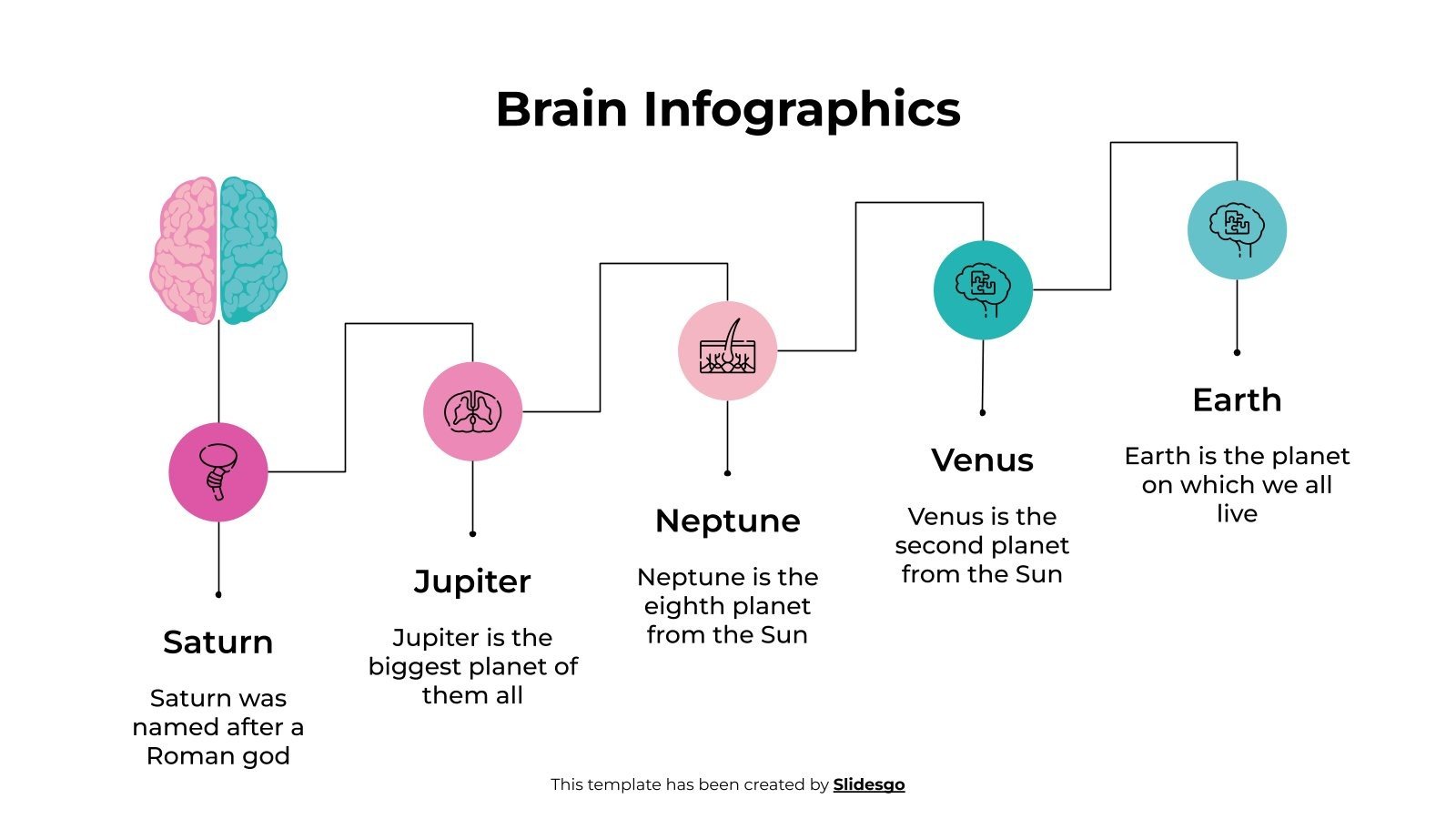 Brain Infographics Template