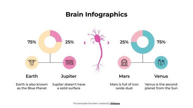 Brain Infographics Template