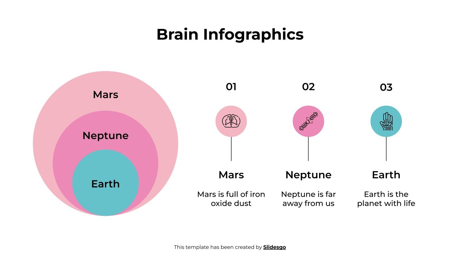 Brain Infographics Template