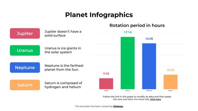 Planets Infographics Template
