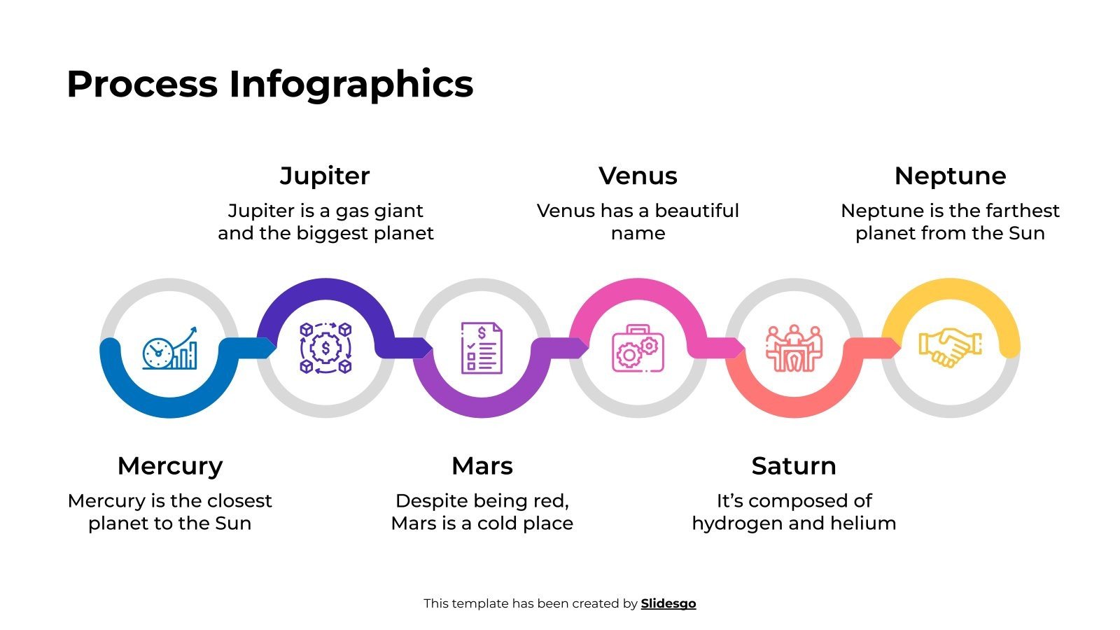 Process Infographics Template