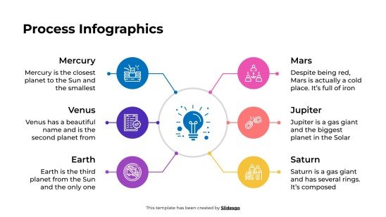 Process Infographics Template