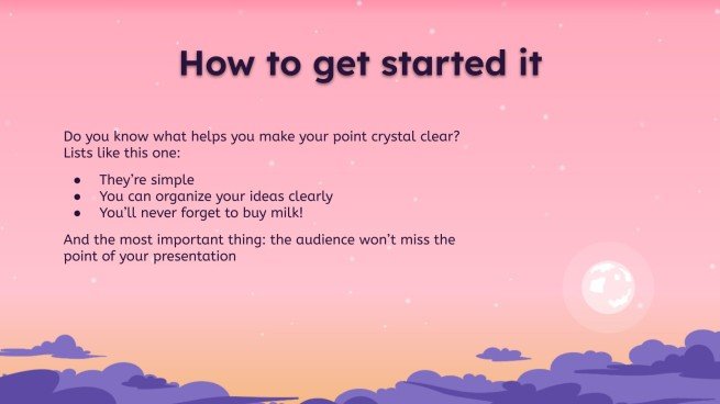 Follow your Dreams! Presentation