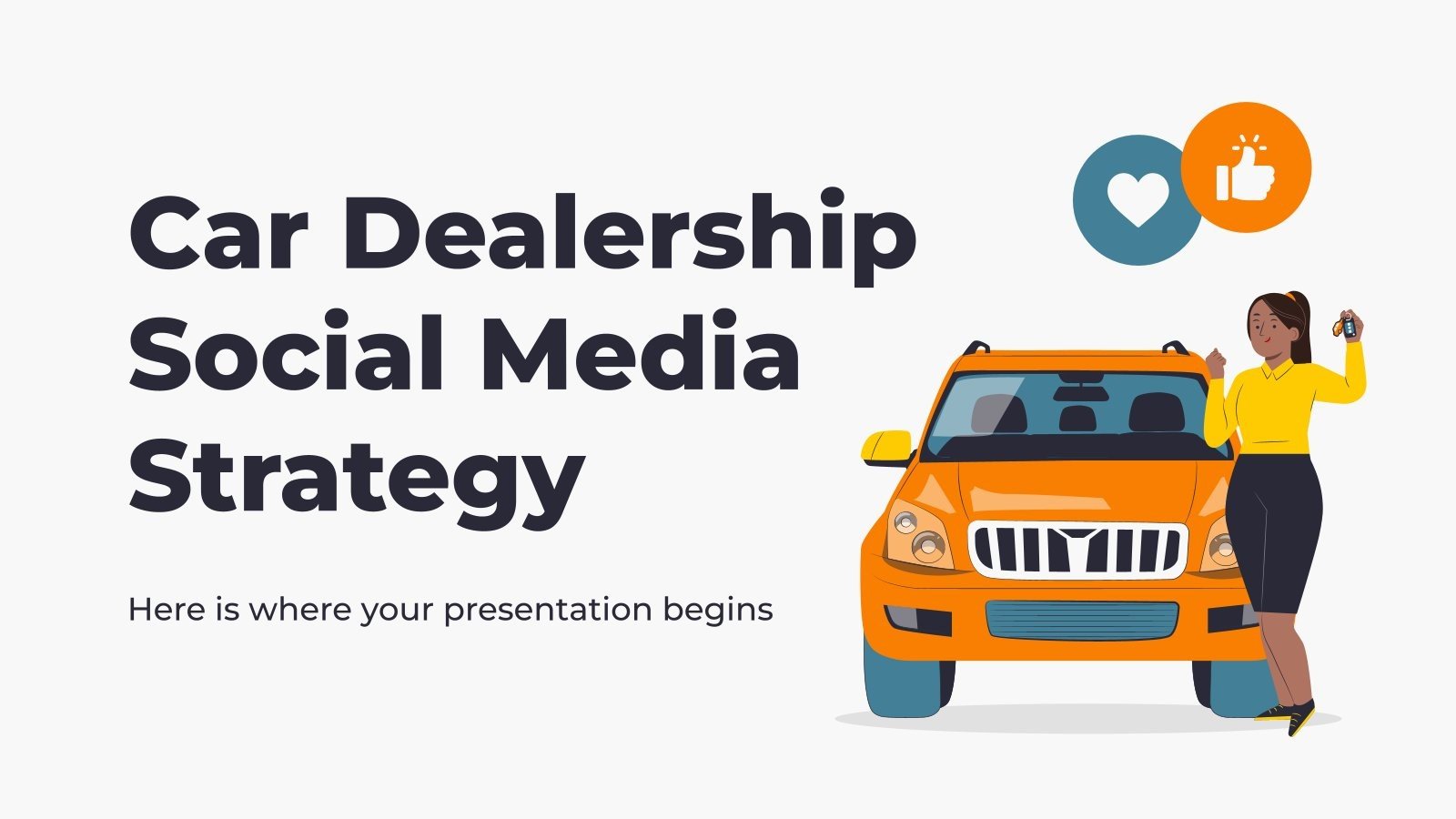 Car Dealership Social Media Strategy Presentation