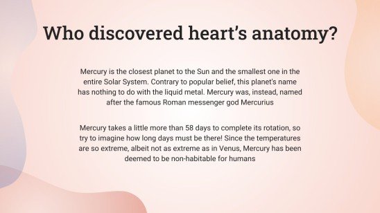 Science Subject for Middle School: Heart Anatomy Presentation