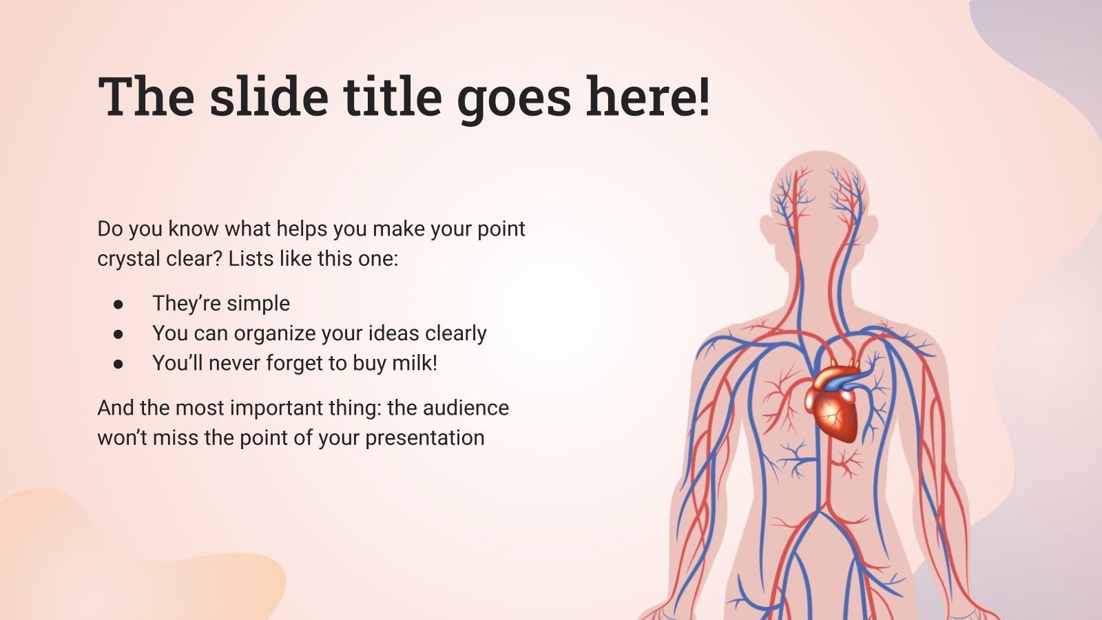 Science Subject for Middle School: Heart Anatomy Presentation