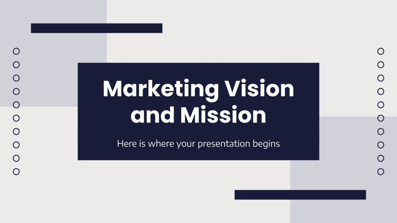 Marketing Vision and Mission Presentation