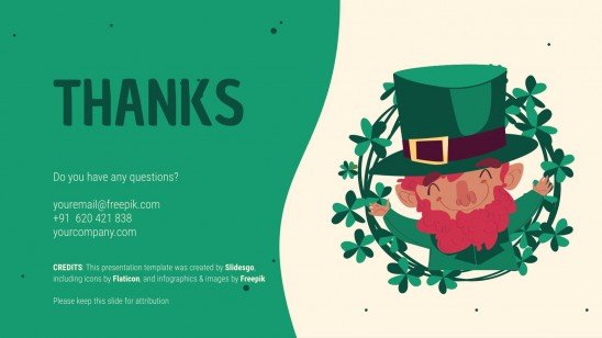 Saint Patrick's Day Google Slides Theme & PowerPoint Template