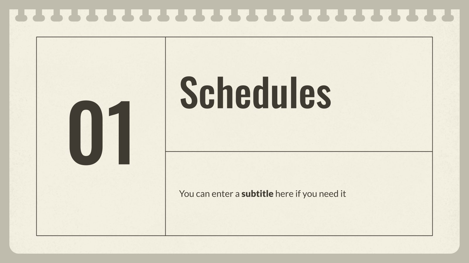 Library Notebook & Planner Presentation