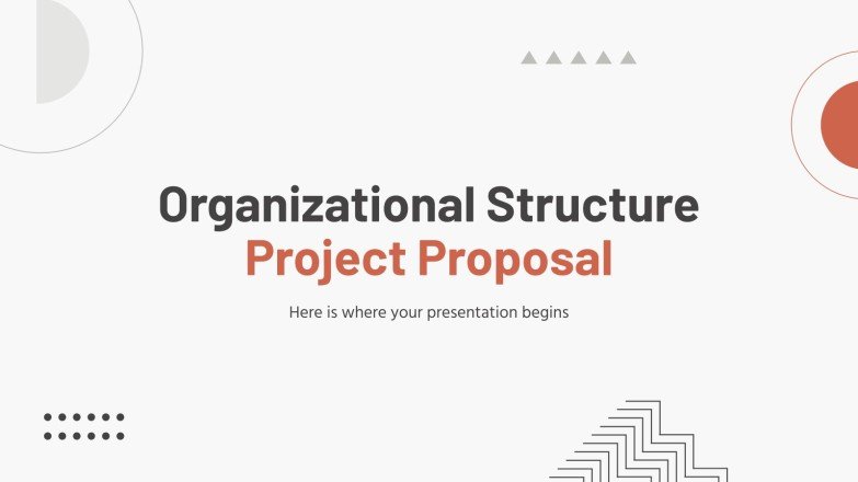 Organizational Structure Project Proposal Presentation