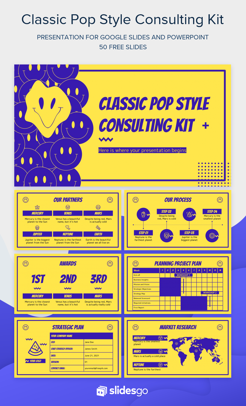 Bold Smiley Face Presentation