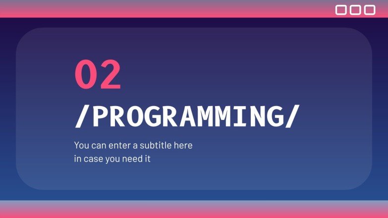 All About Programming in Java Presentation