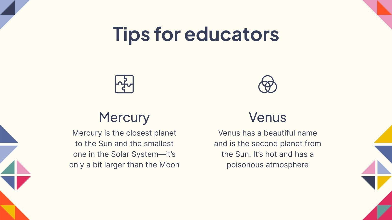 Tips to Design Effective Diagrams for Education Presentation