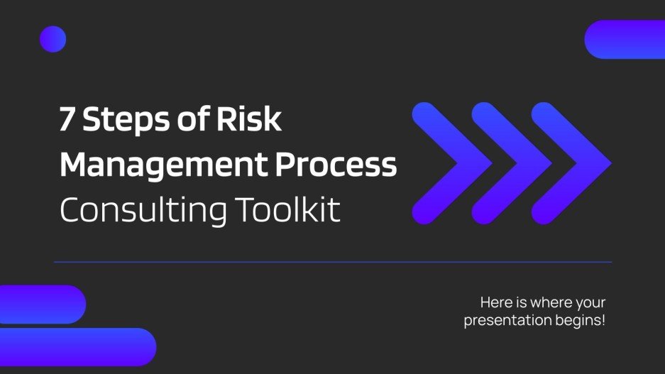 7 Steps of Risk Management Process Consulting Toolkit Presentation