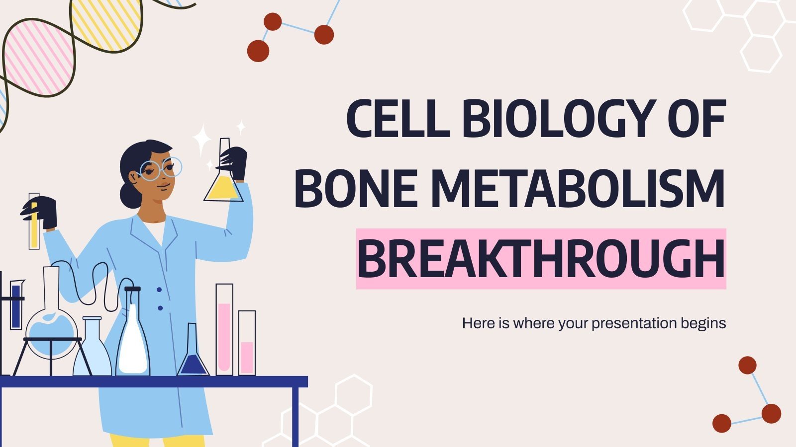 Free templates about Bones for Google Slides and PowerPoint