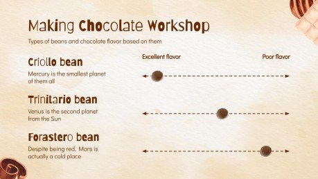Making Chocolate Workshop Infographics Template