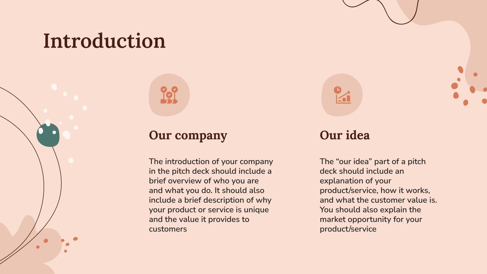 Warm Earth Tones Pitch Deck Presentation