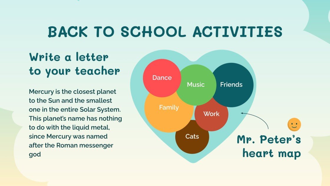 Back to School Activities for Elementary Infographics