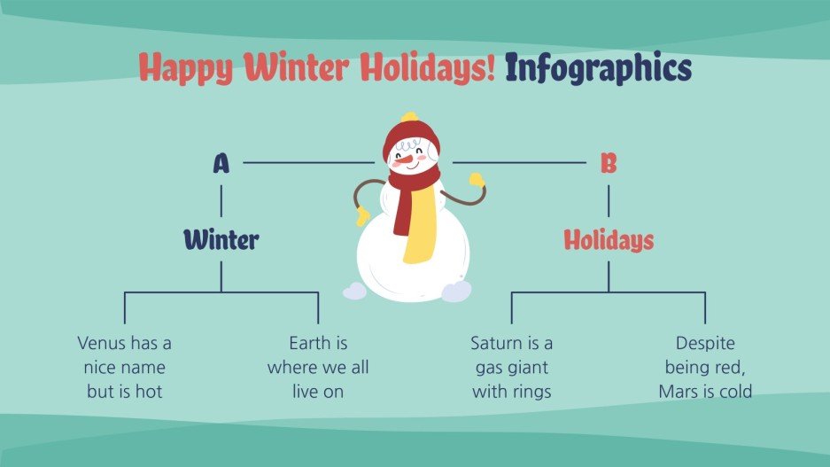 Happy Winter Holidays! Infographics Presentation