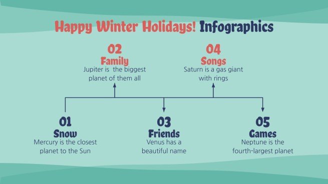 Happy Winter Holidays! Infographics Presentation