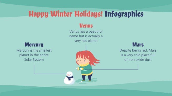 Happy Winter Holidays! Infographics Presentation