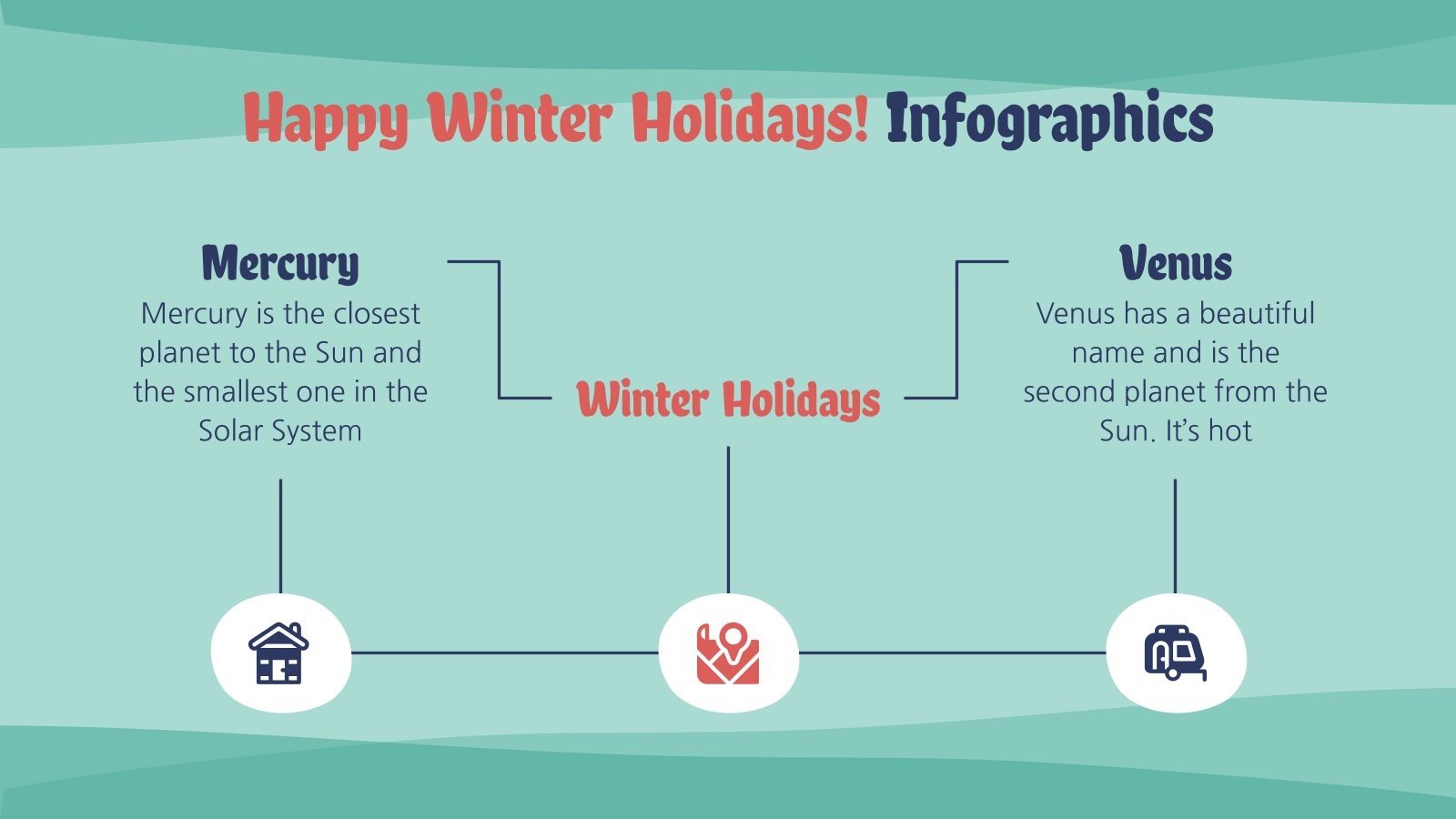 Happy Winter Holidays! Infographics Presentation