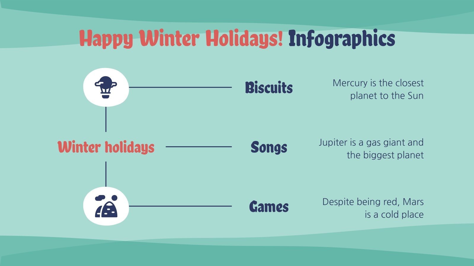 Happy Winter Holidays! Infographics Presentation
