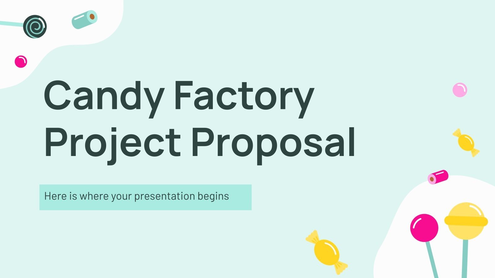 Free Candy Google Slides and PowerPoint templates