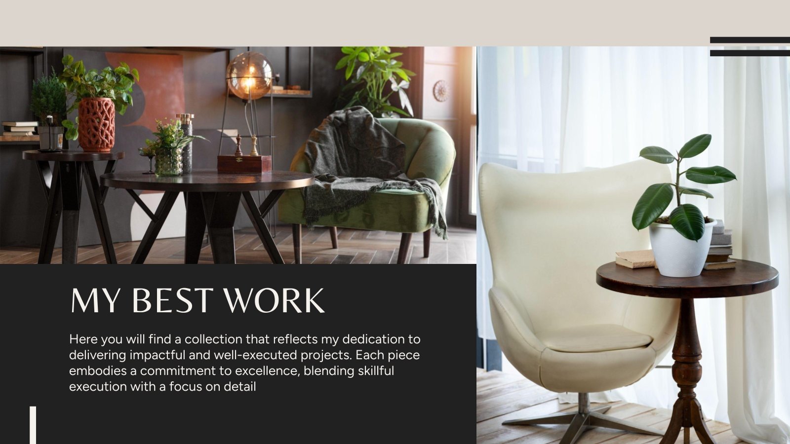 Design Inspiration Portfolio Presentation