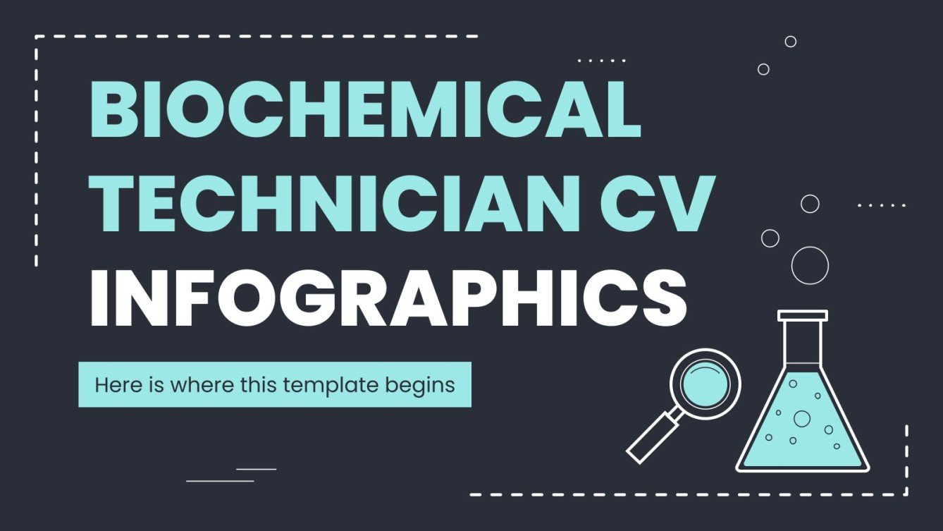 Biochemical Technician CV Infographics Template