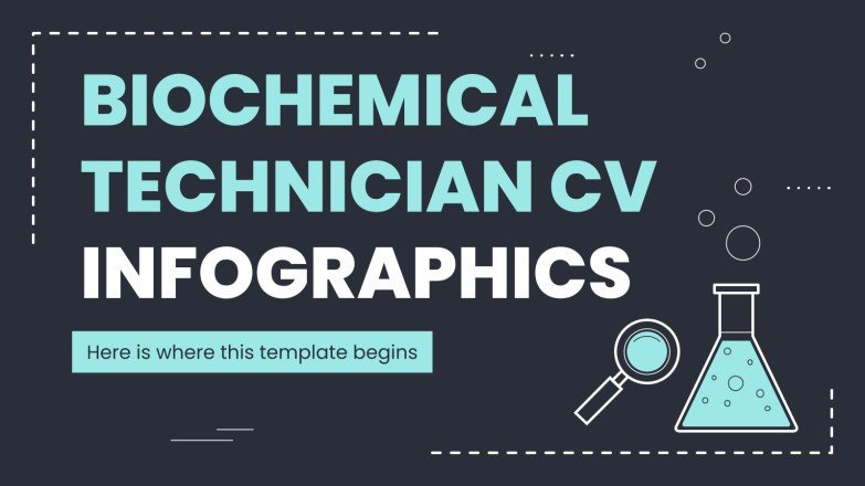 Biochemical Technician CV Infographics Template