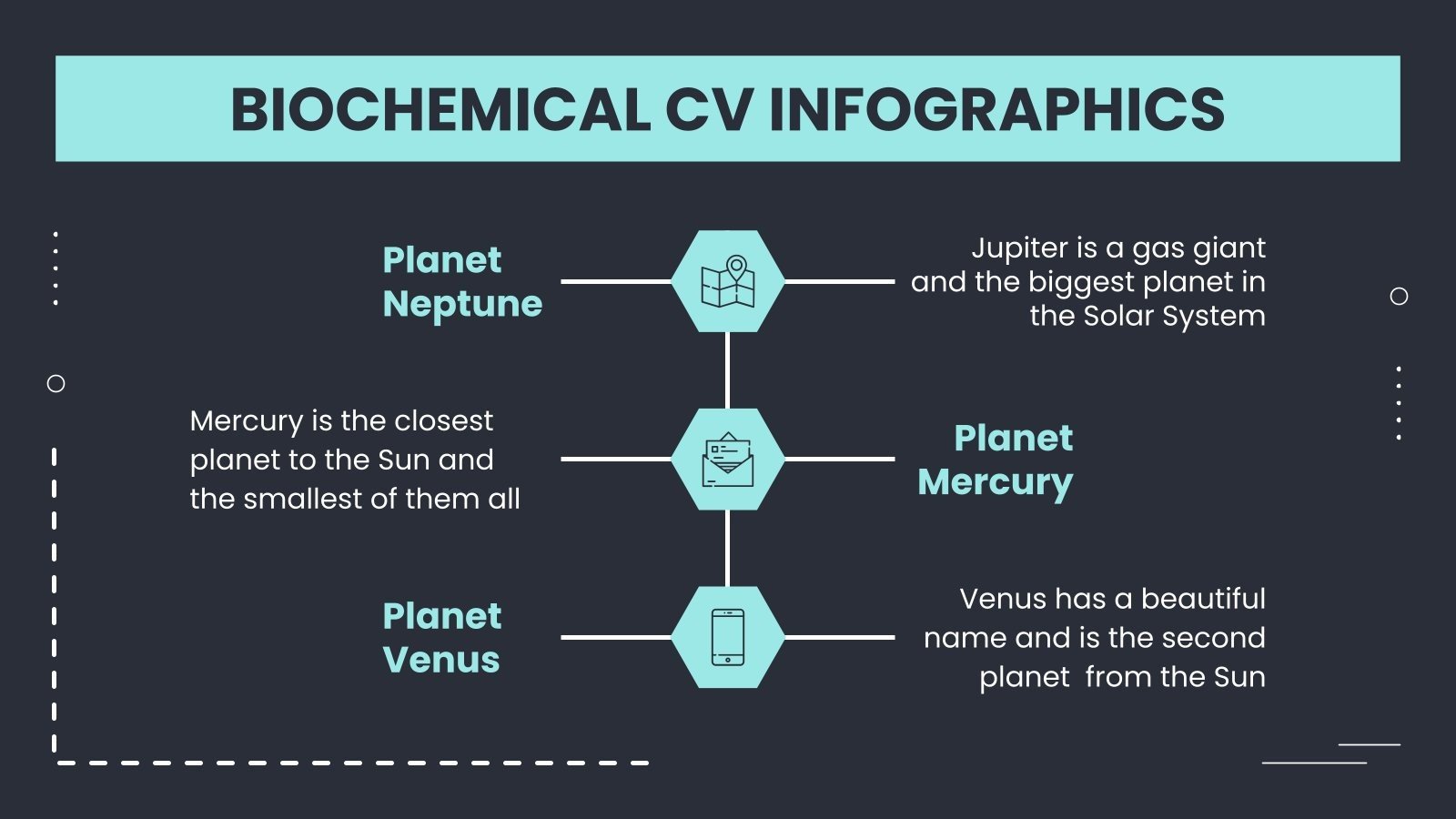 Biochemical Technician CV Infographics Template