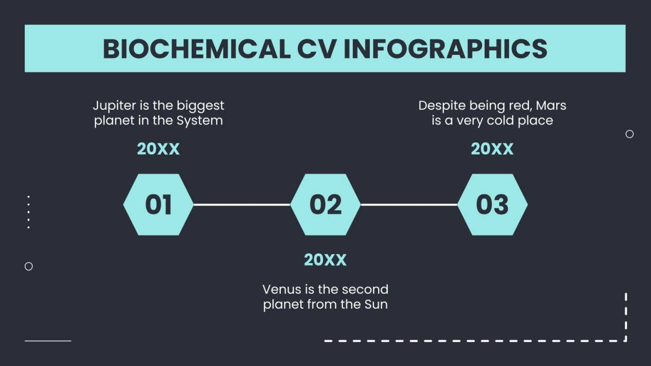 Biochemical Technician CV Infographics Template