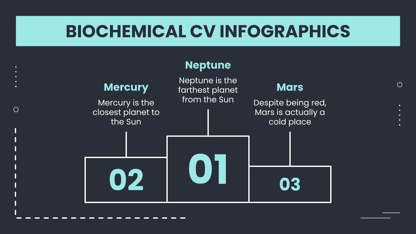 Biochemical Technician CV Infographics Template