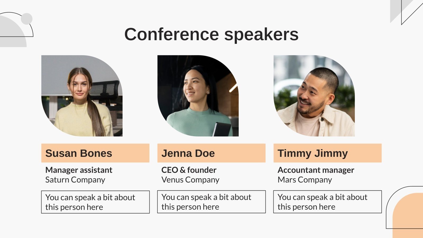 Présentation Présentation De Style Conférence Minimaliste